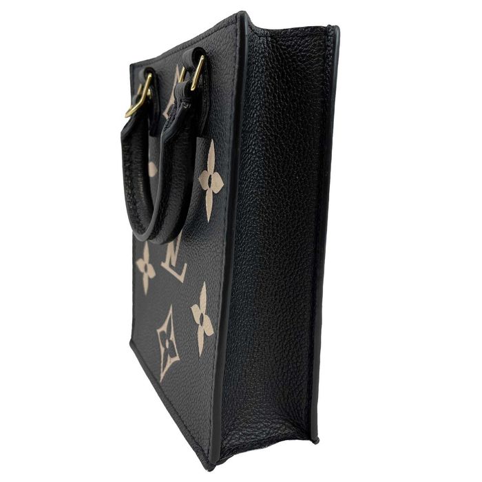Louis Vuitton LOUIS VUITTON Petit Sac Plat Bag Bicolor Monogram ...