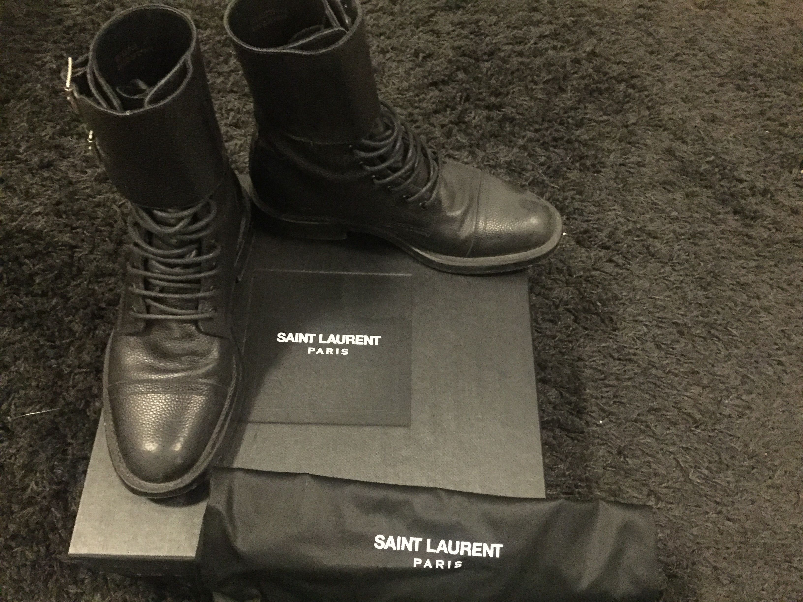 Saint Laurent Paris SLP Ranger Boots | Grailed
