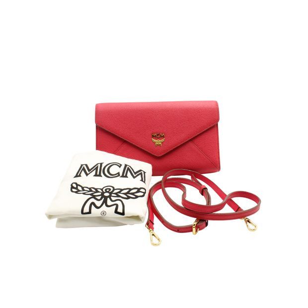 MCM MCM Red Envelope Crossbody Bag | Grailed