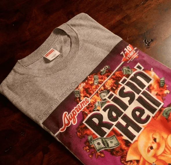 Supreme Supreme Raisin Hell Tee | Grailed