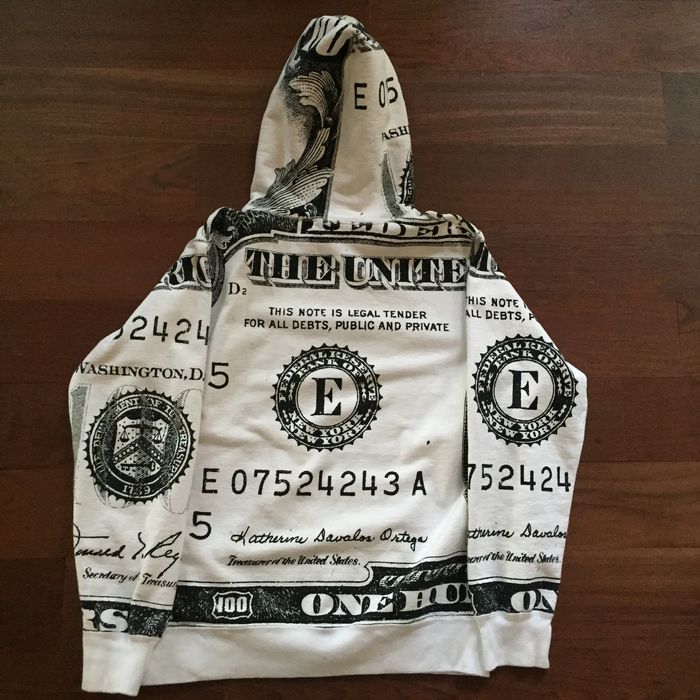 Supreme Benjamin Franklin Money Hoodie | Grailed