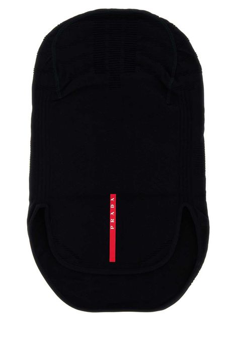 Prada Black Stretch Nylon Ski Mask | Grailed