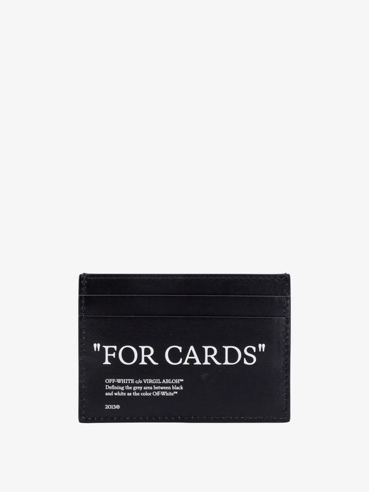 Off-White Card Holder Man Black Wallets | Grailed