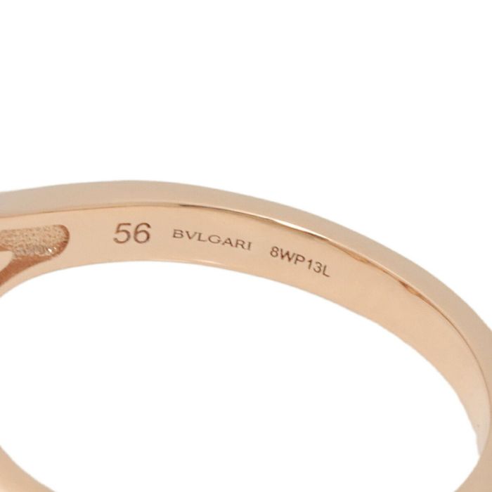 Bvlgari Bvlgari Diva Dream #56 Ring Shell Diamond K18 PG Pink Gold 750 ...