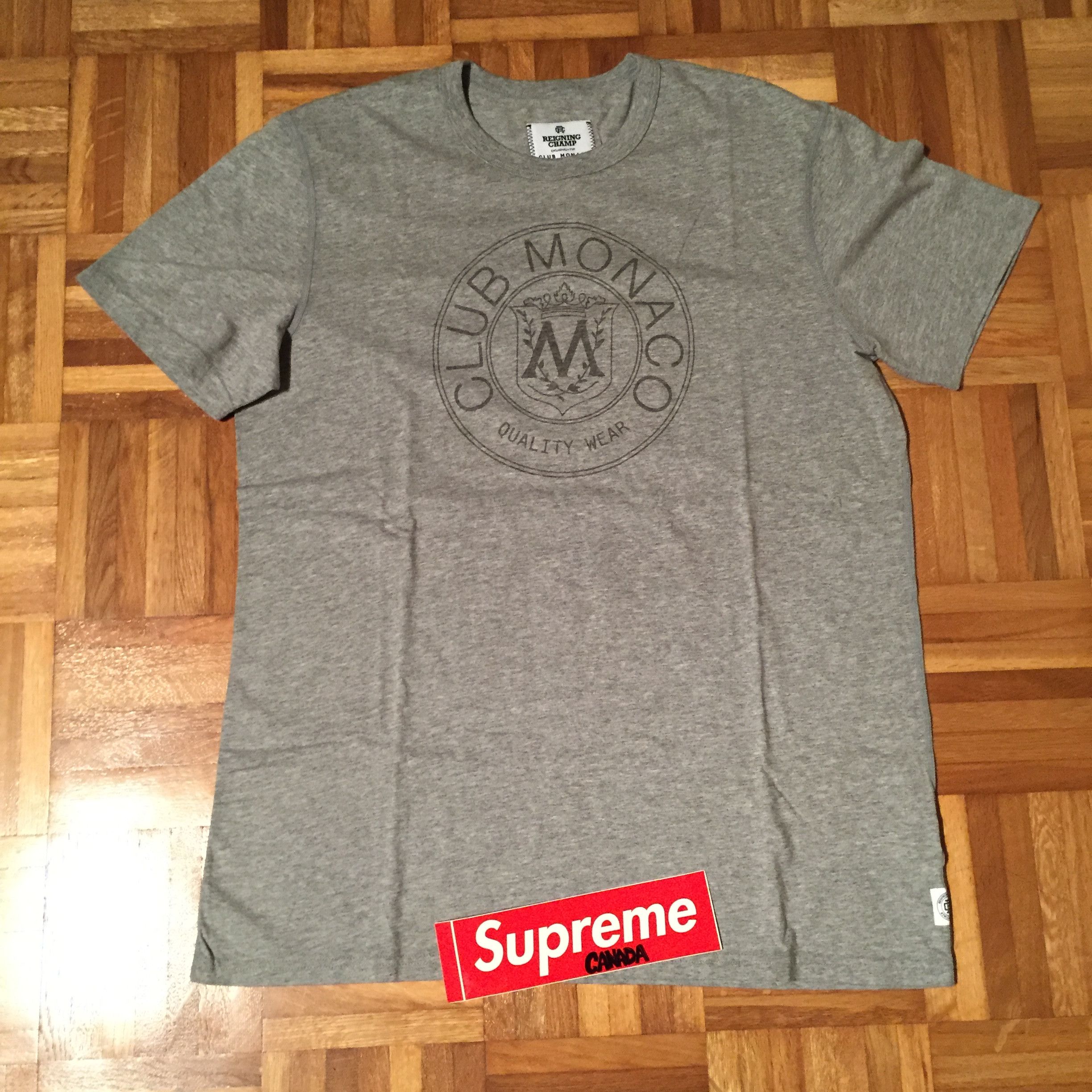 Club Monaco Crest Logo Tee | Grailed