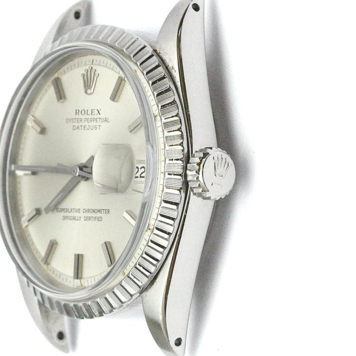Rolex Vintage ROLEX Datejust 1601 Stainless Steel Automatic Watch Head ...