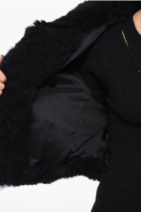 Drome Short Shearling Coat with Flush Pockets | Grailed