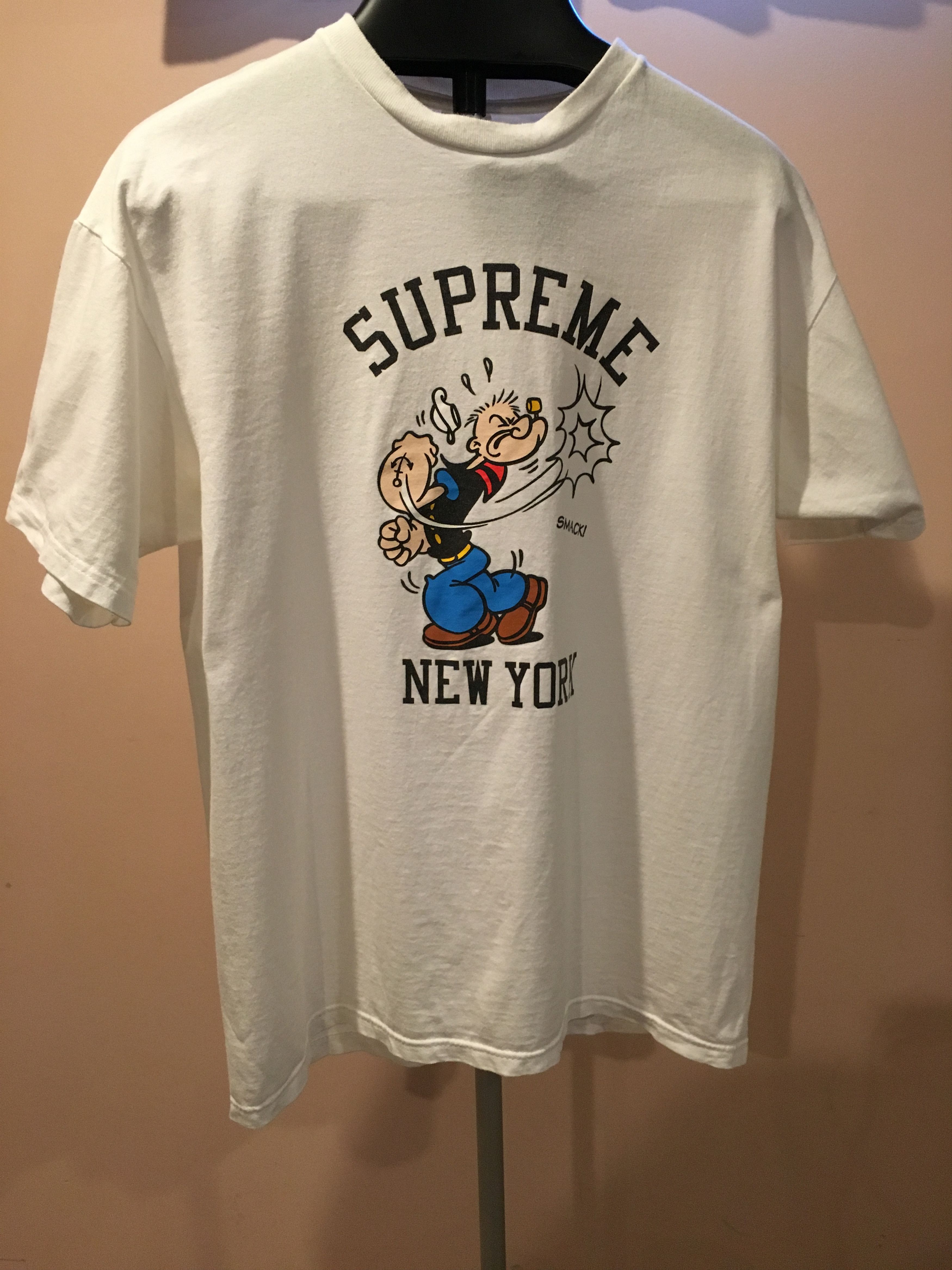 Supreme Popeye/Supreme tee | Grailed
