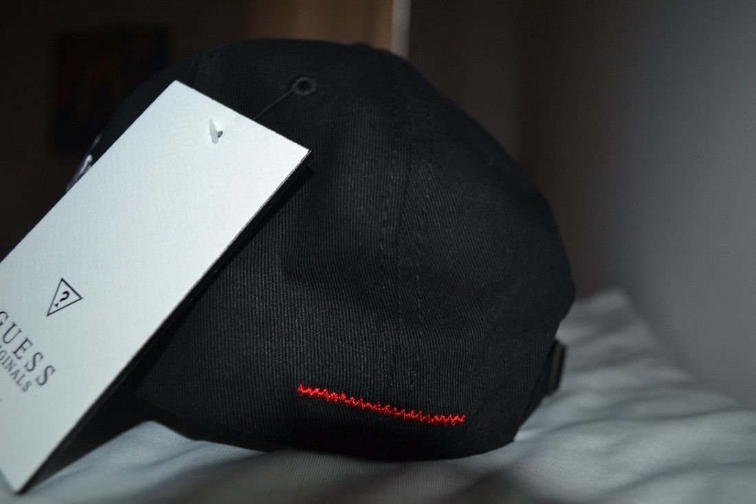Guess STENCIL LOGO BASEBALL CAP | Grailed