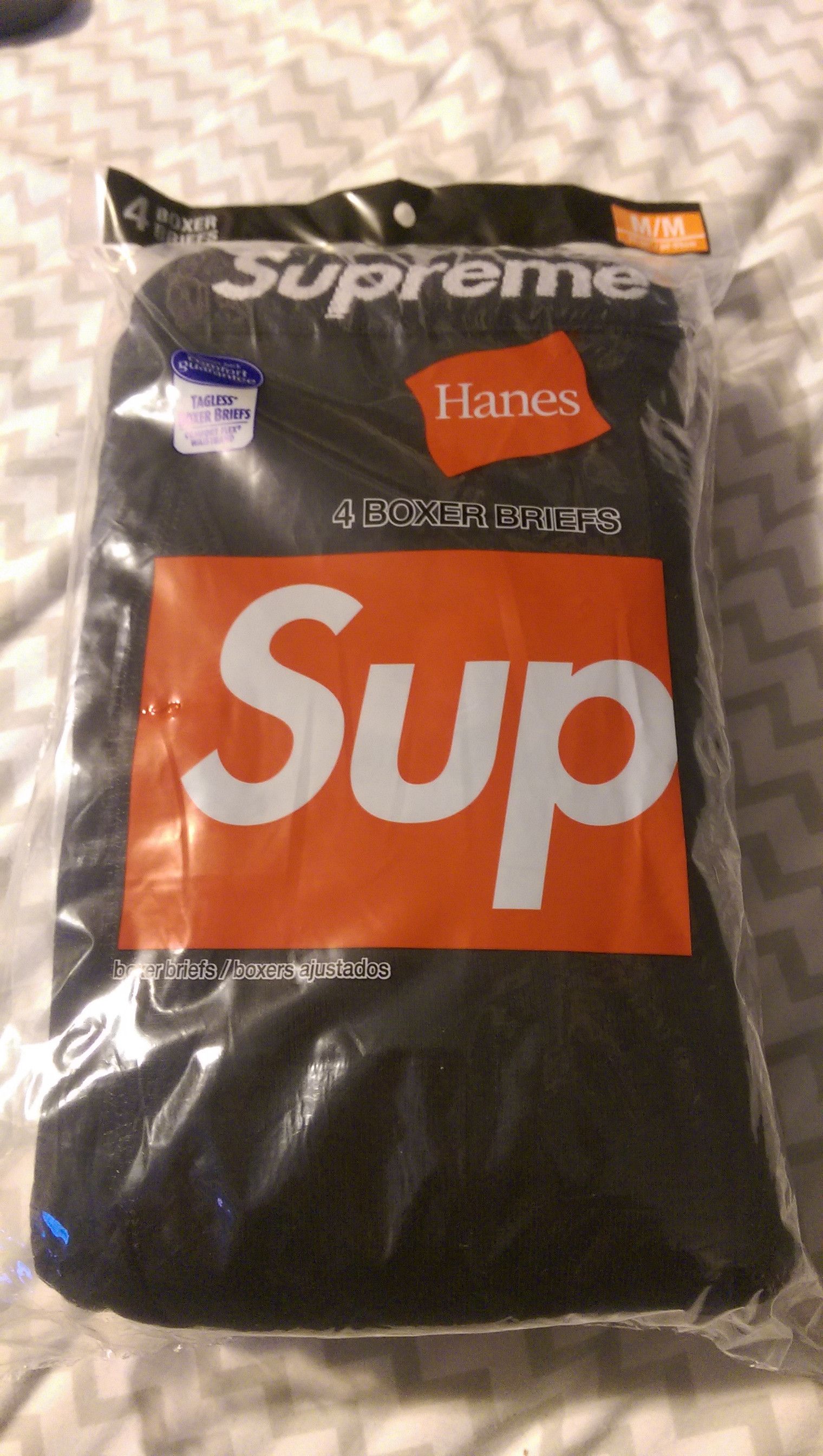 Supreme Hanes x Supreme Black Boxers | Grailed