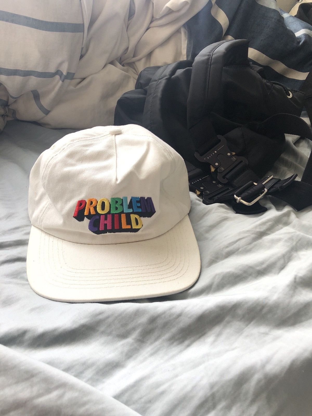 Golf Wang Problem Child Hat (White) | Grailed