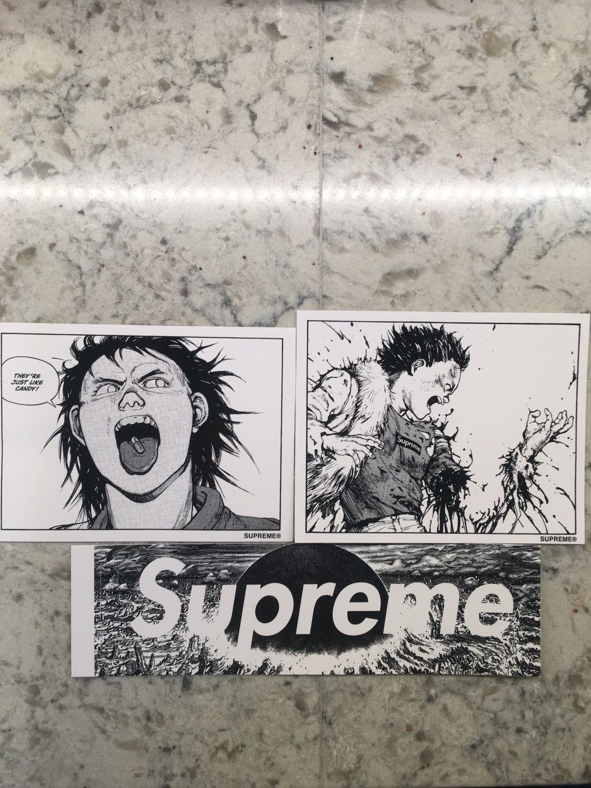 Supreme Supreme x Akira Sticker Set (3) | Grailed
