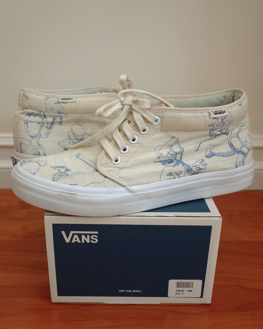 Kaws × The Simpsons × Vans VANS / KAWS / The Simpsons Chukka Boot | Grailed