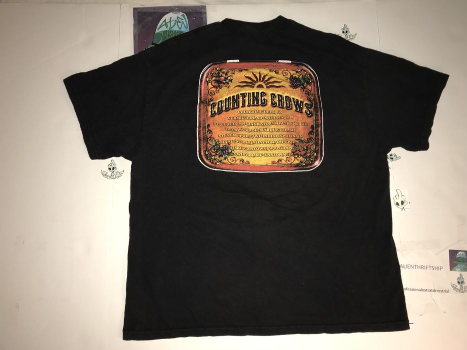 Vintage Vintage COUNTING CROWS Tour Band Tee Shirt ( Made in USA ) Rock ...