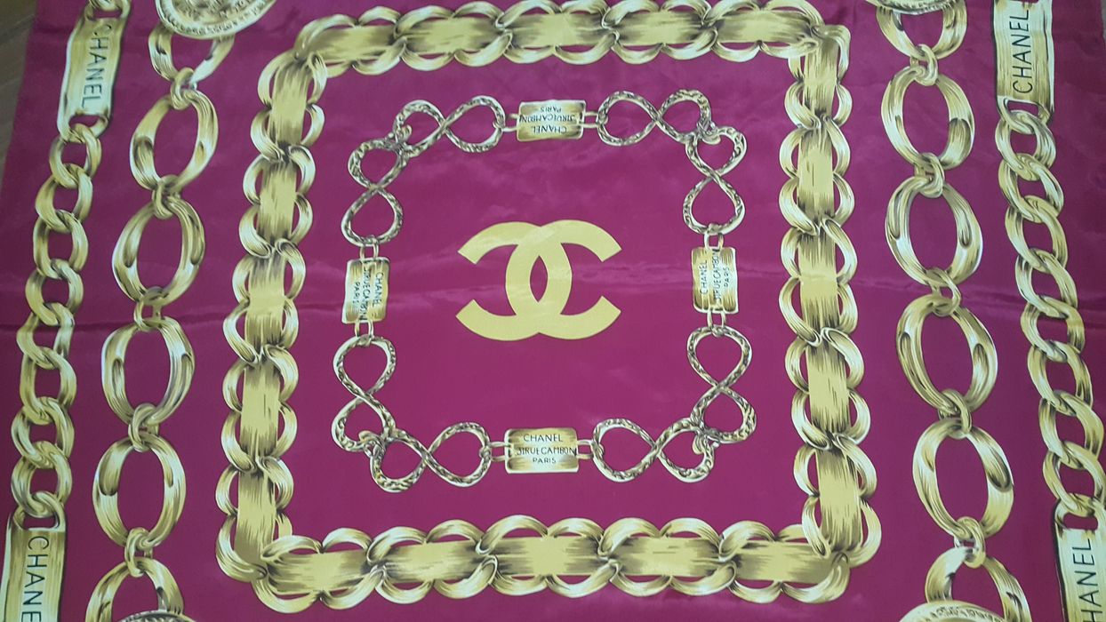 Chanel Rare Vintage CHANEL Paris Chain Luxury Design Silk | Grailed