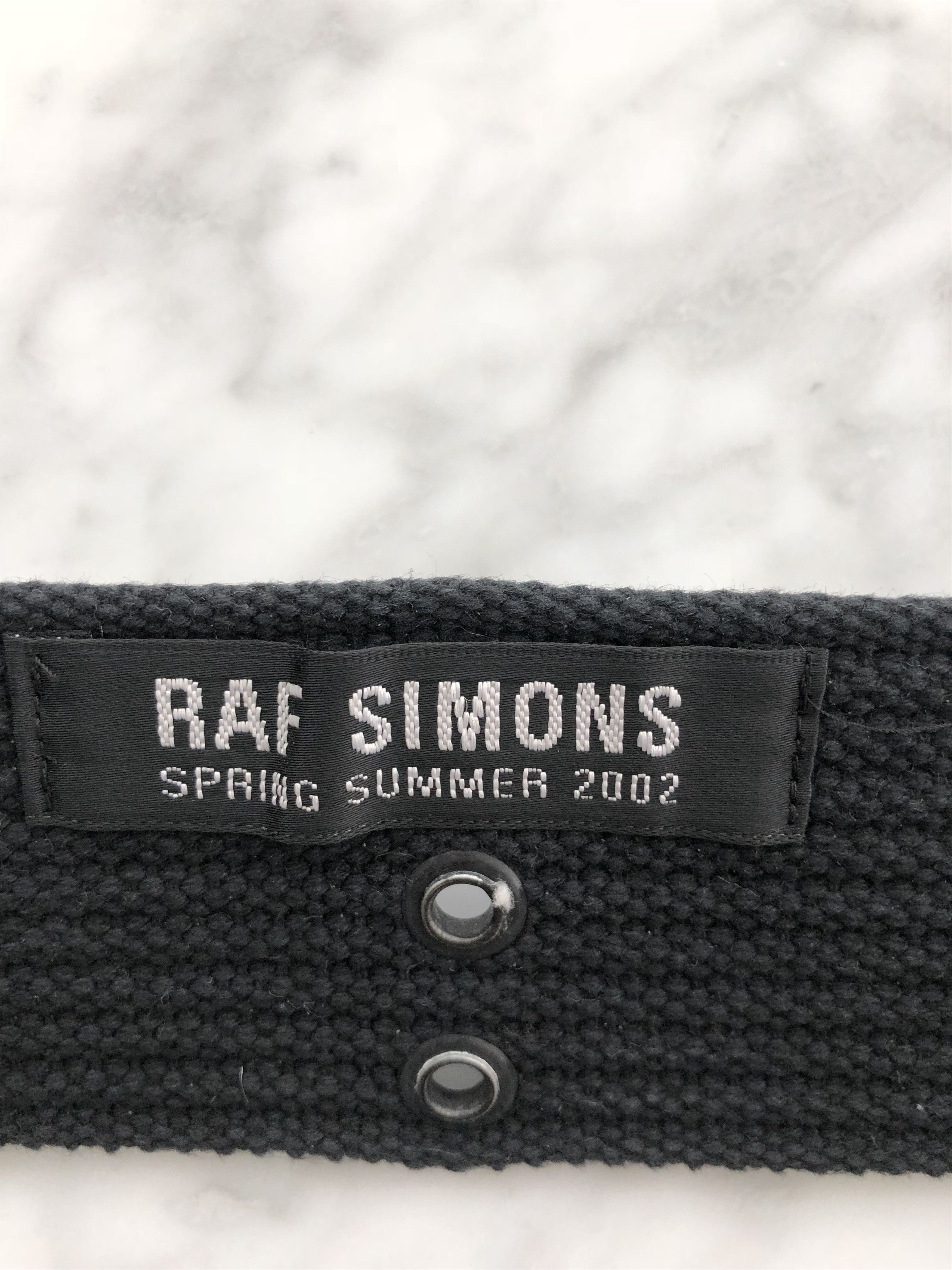 Raf Simons SS02 Combat Belt | Grailed