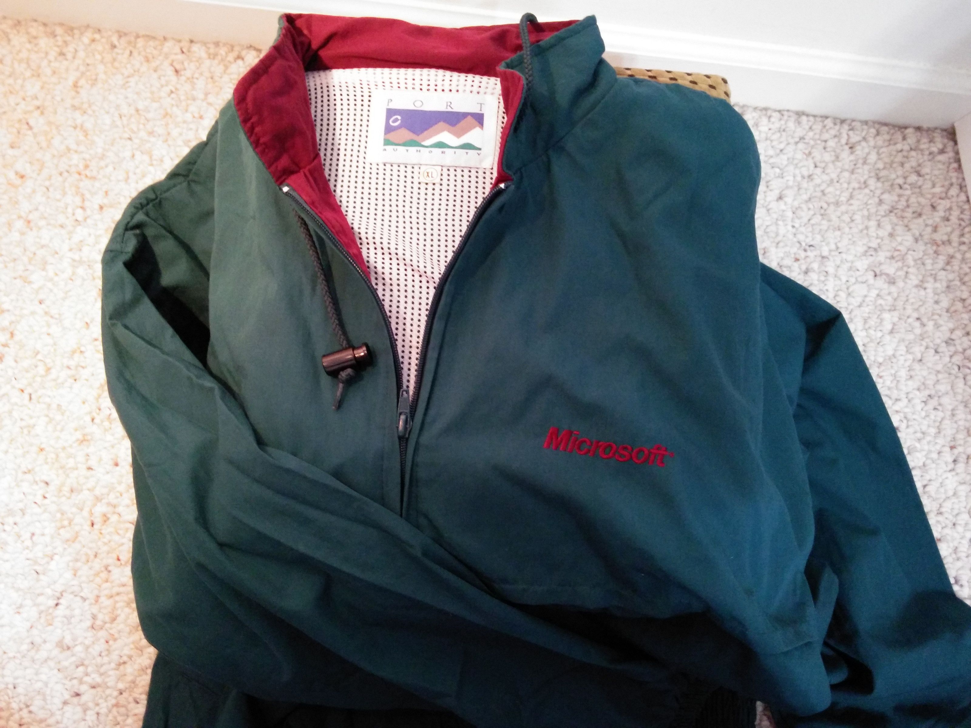 Other Vintage Rare Microsoft Jacket (Green) | Grailed