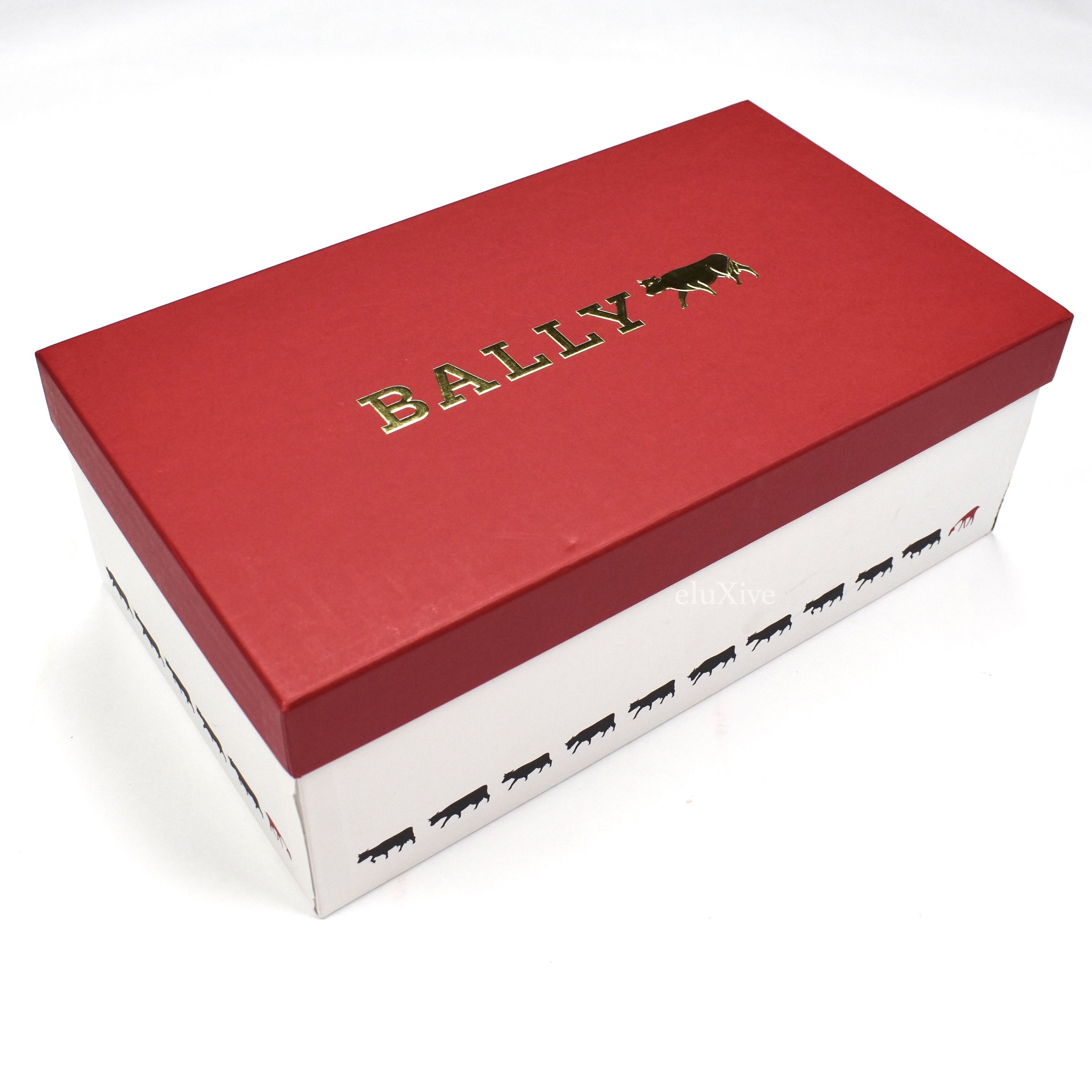 Bally Black Animals Leather Anistern Sneakers DS | Grailed