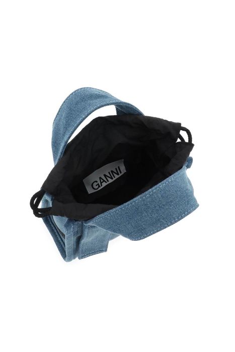 Ganni Ganni Denim Tech Mini Tote Bag | Grailed