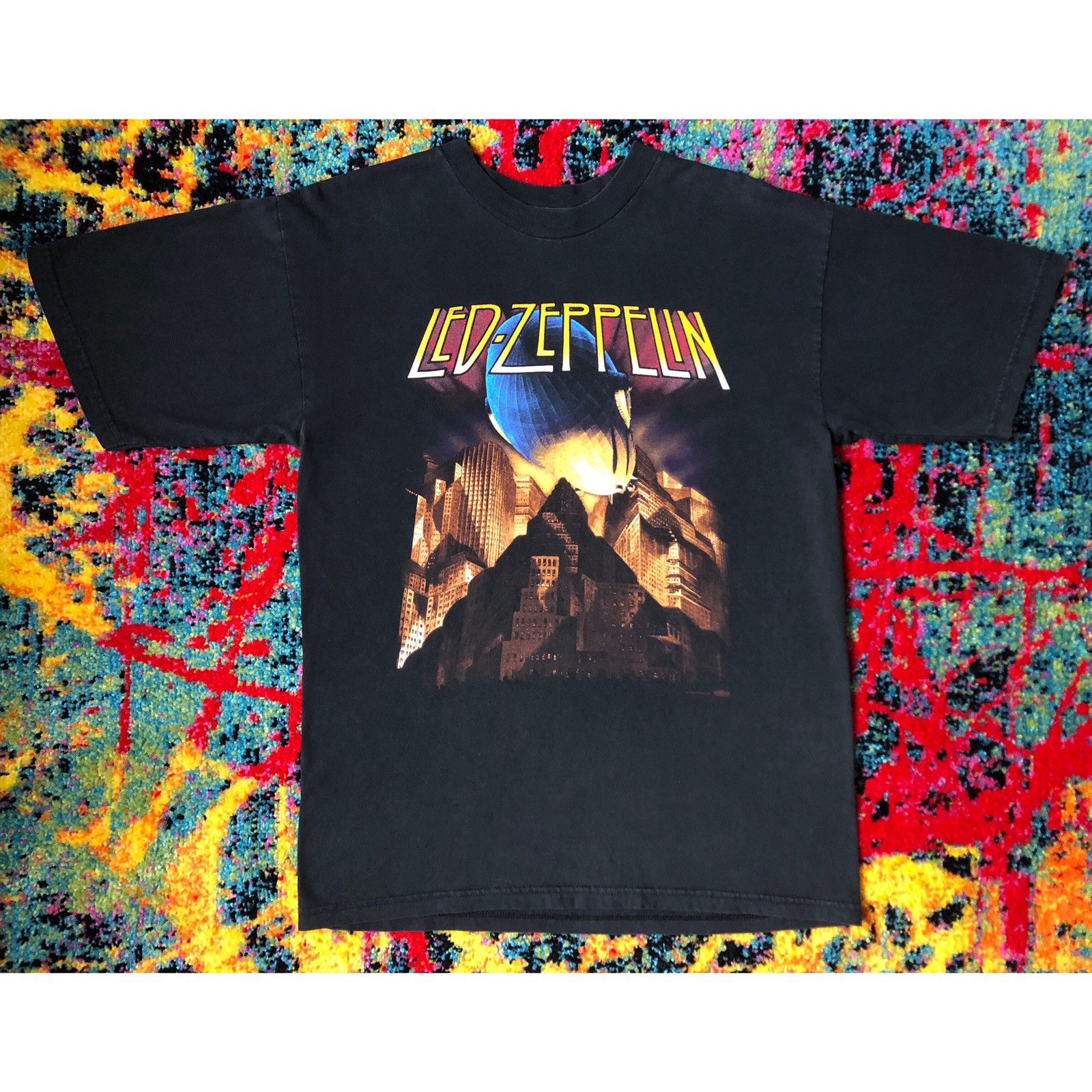 Led Zeppelin Vintage 1997 Led Zeppelin Blimp Shirt | Grailed