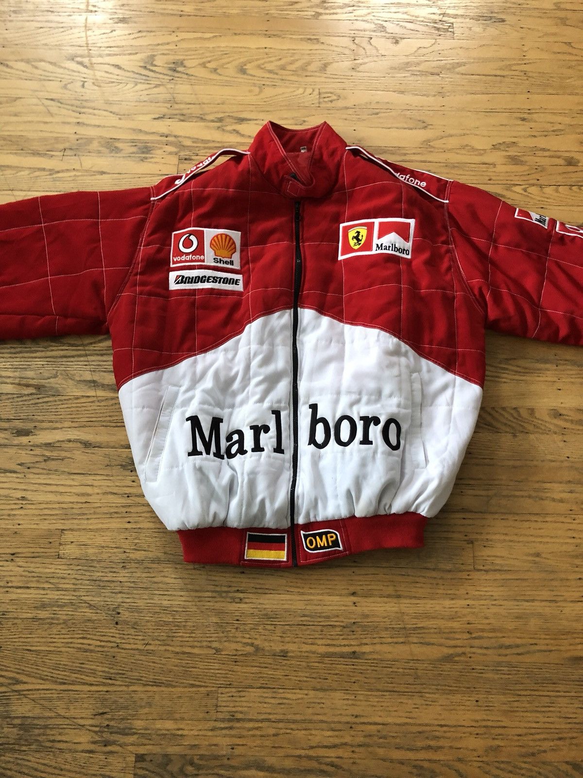 Ferrari × Marlboro × Vintage Marlboro F1 Racing Jacket | Grailed