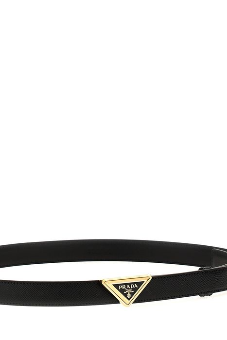 Prada Triangle logo belt | Grailed