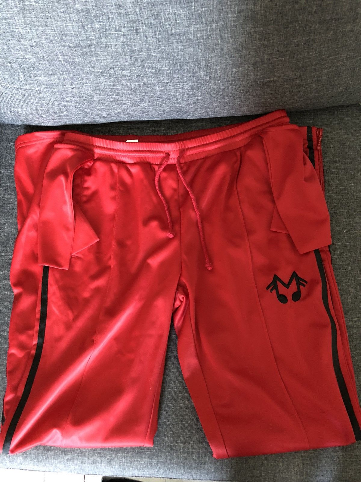 Midnight Studios Midnight Studios Music Note Track Pants | Grailed