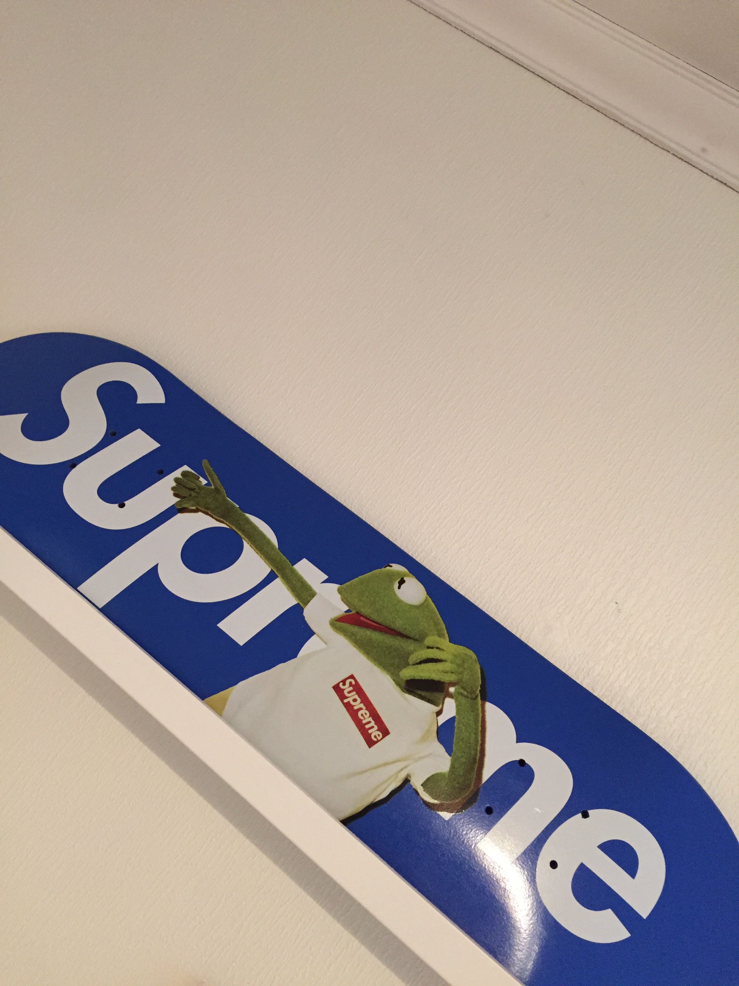 Supreme Supreme x Kermit skate deck | Grailed