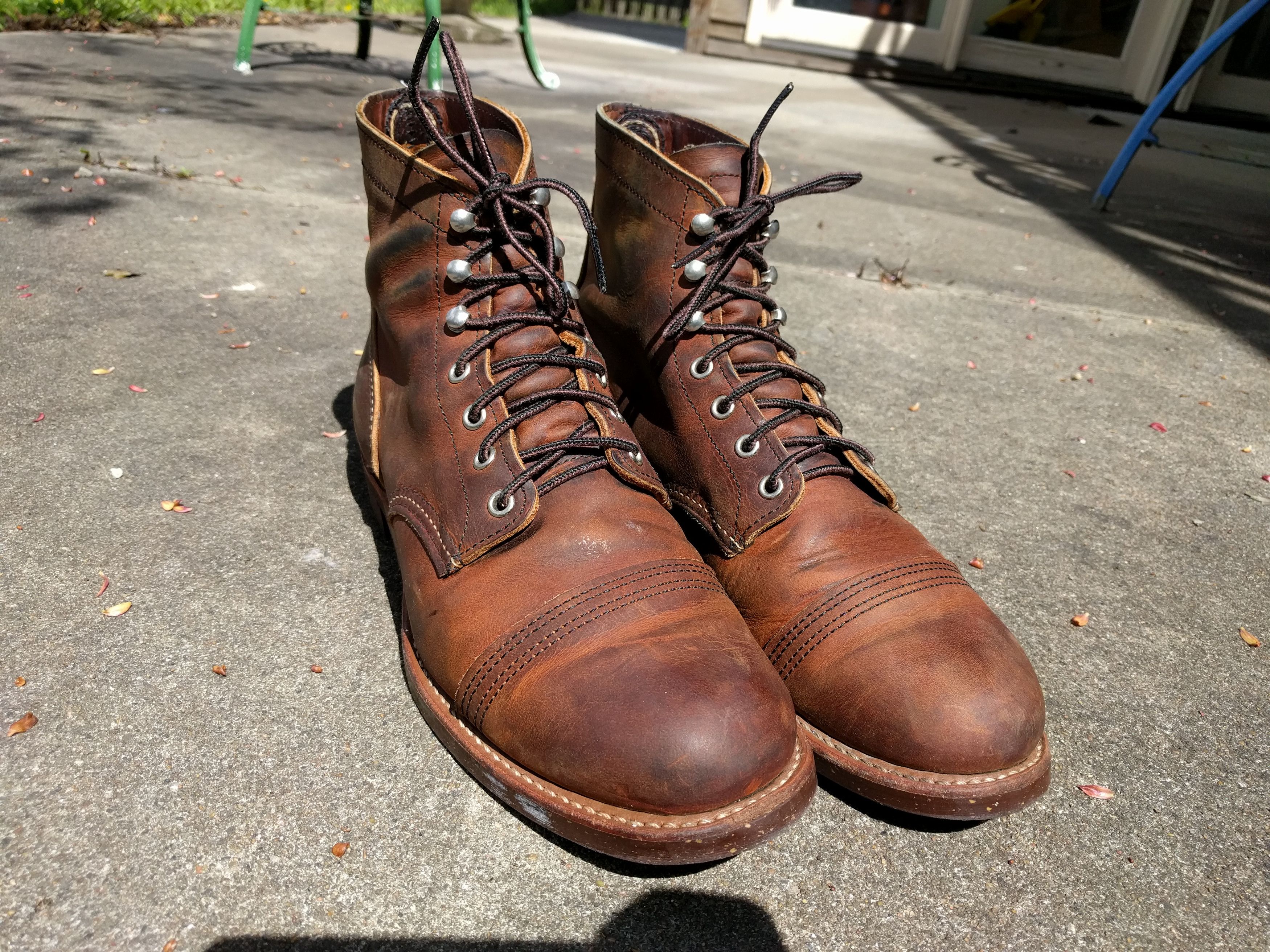 Red Wing Iron Ranger 8115 - Copper Rough and Tough | Grailed