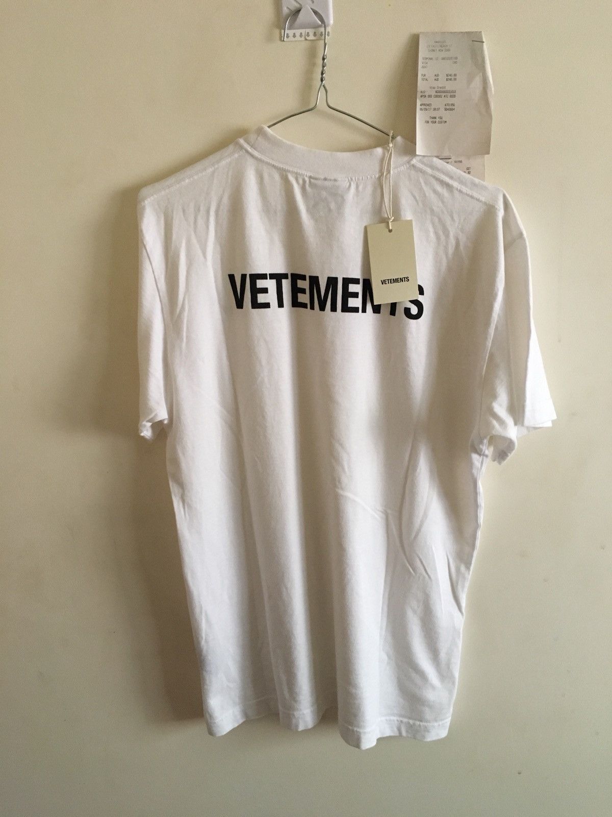 Vetements Staff Security Logo Tee | Grailed