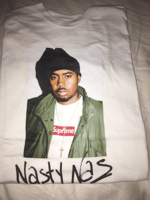 Supreme Nas Photo Tee | Grailed