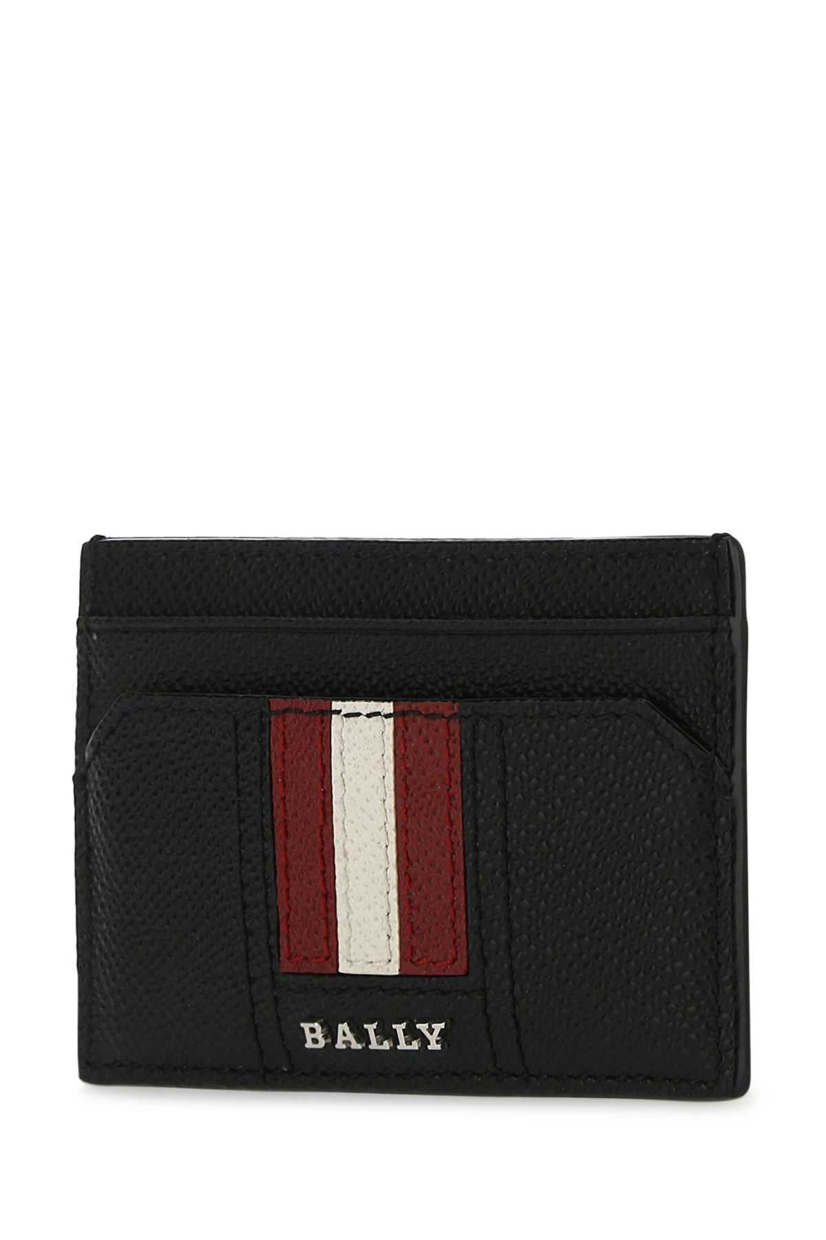 Bally Black Leather Thar Card Holder | Grailed