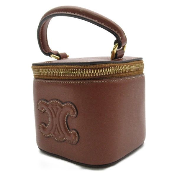 Celine Celine Leather Triomphe Mini Vanity Case | Grailed