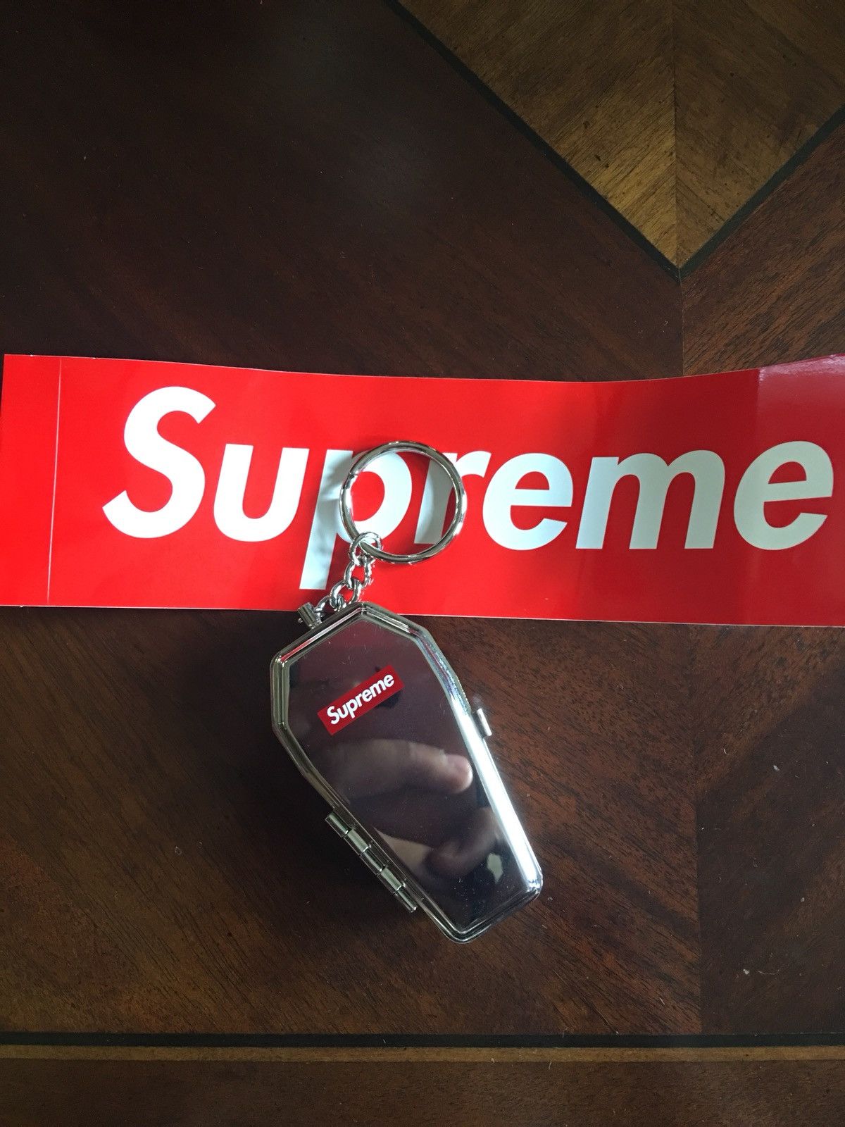 Supreme Coffin Keychain | Grailed