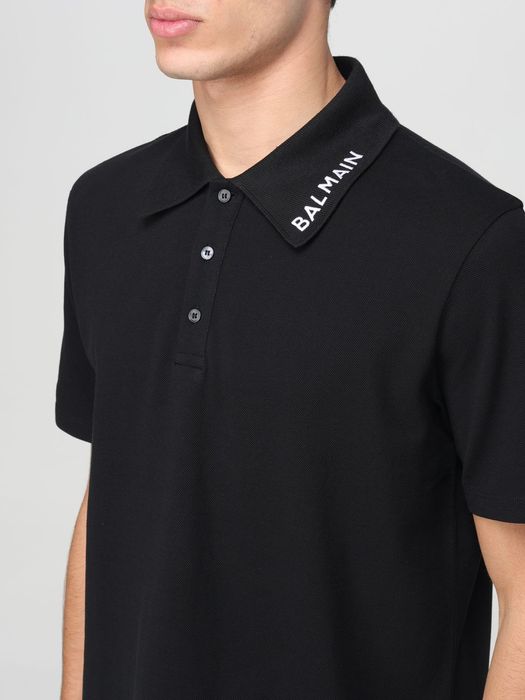 Balmain Balmain Polo Shirt Men Black | Grailed