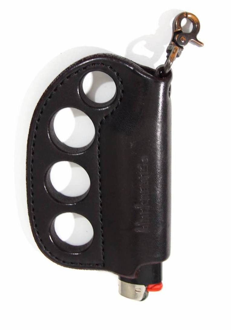 Blackmeans Leather Knuckle Lighter Holder | Grailed