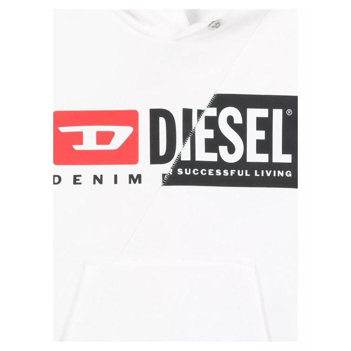Diesel Diesel White Cotton Sweater | Grailed