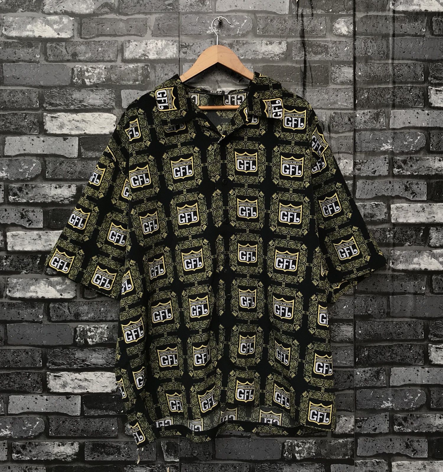 Gangster Doodles GFL Collection 90s Rare Gangsta For Life Fullprint ...