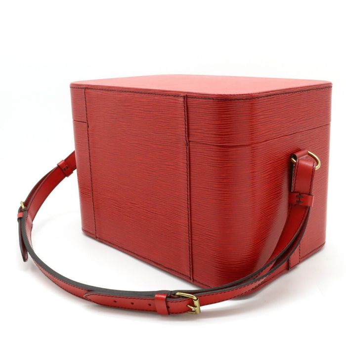 Louis Vuitton Louis Vuitton Epi Vanity Shoulder Bag Box Makeup Multi ...