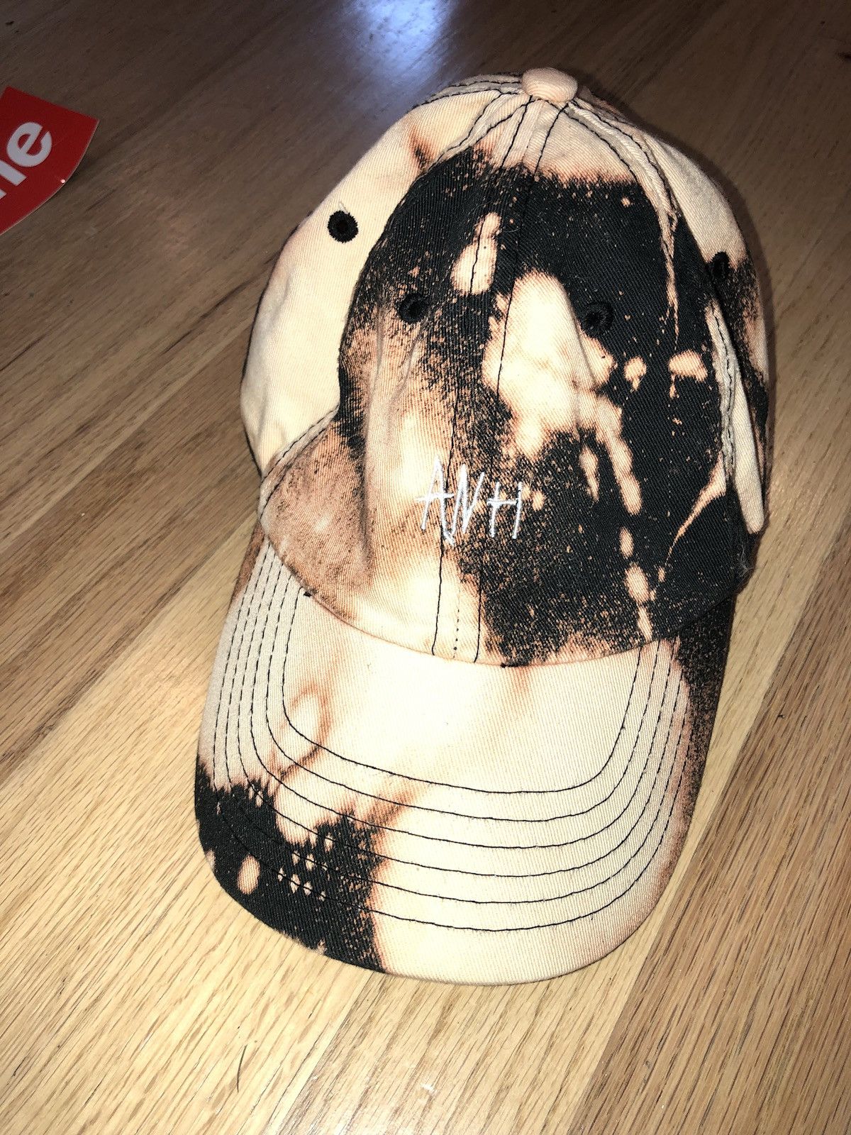 Any Memes Custom Bleached Hat | Grailed