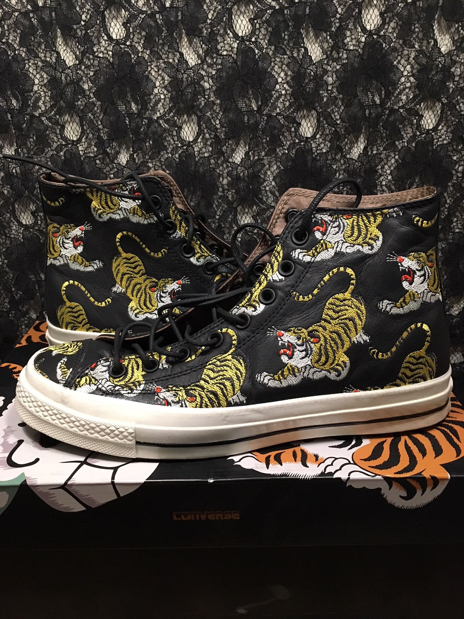 Converse Chuck Taylor Hi 1970's Dokuro Tiger | Grailed