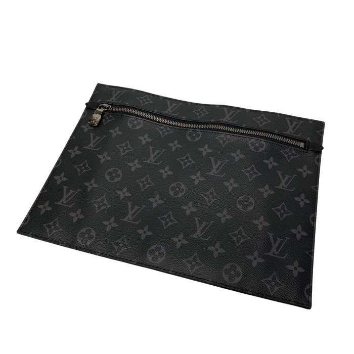 Louis Vuitton LOUIS VUITTON Grand Sac Monogram Eclipse Leather PVC ...
