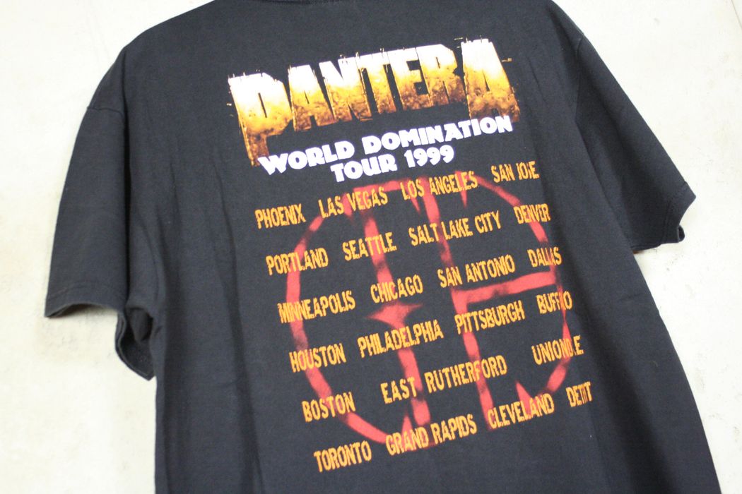 Vintage PANTERA 1999 World Domination Tour | Grailed
