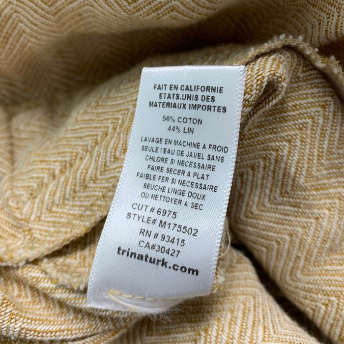 Mr. Turk Beige Cream Herringbone Cotton Linen Jumpsuits | Grailed