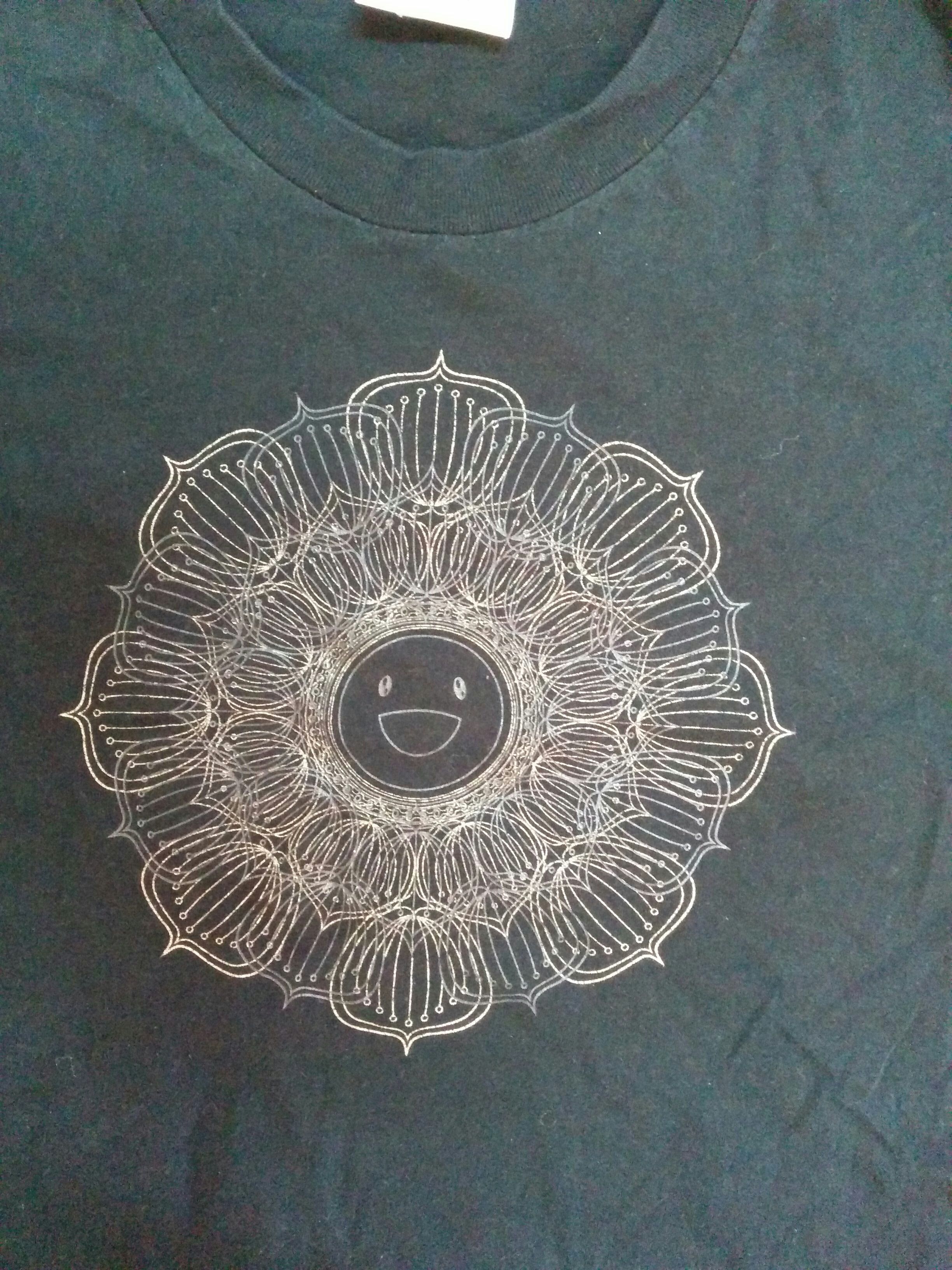 Takashi Murakami Gold floral peacock/jelly fish KaiKai Kiki | Grailed