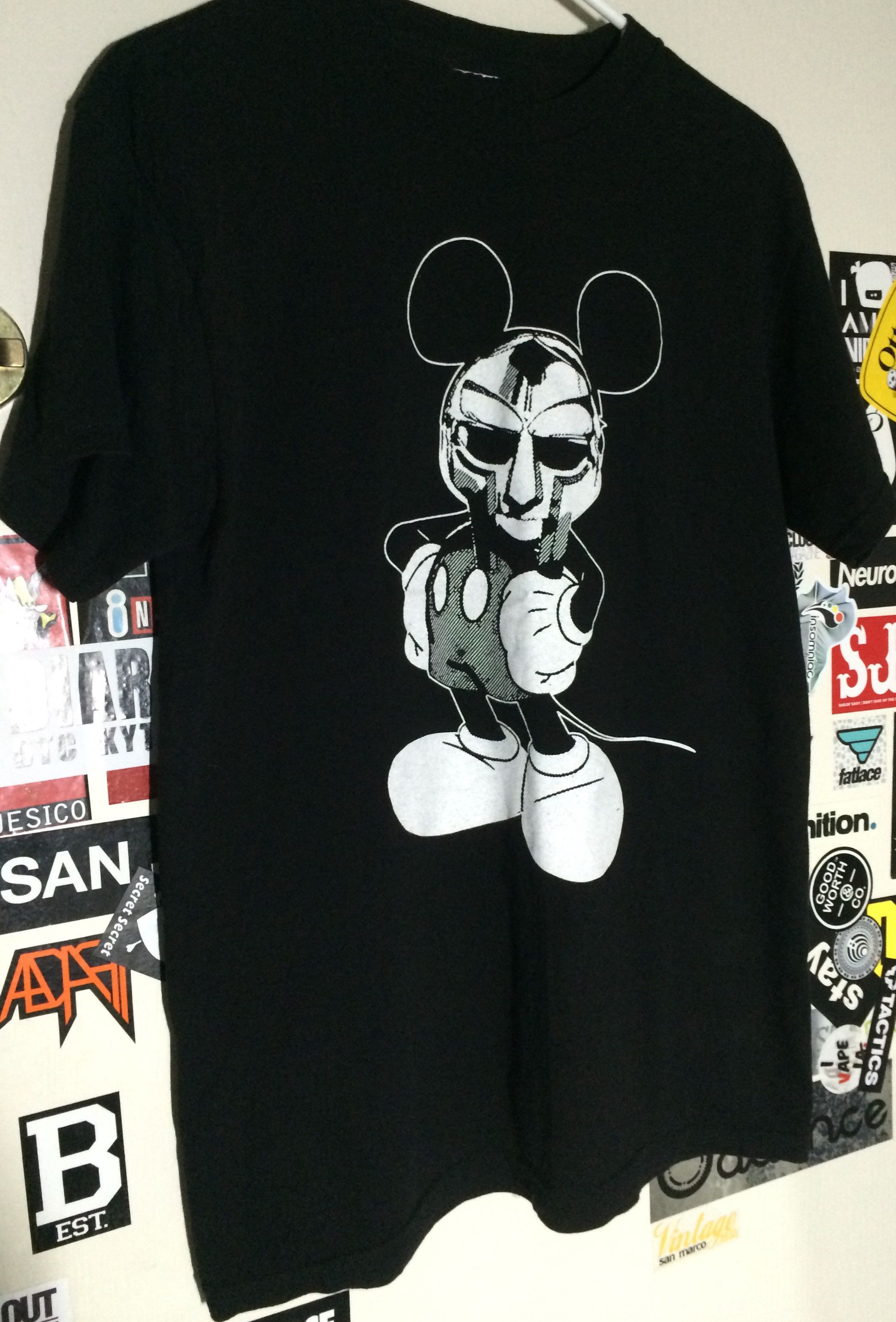 Mf Doom Mickey Mouse x MFDOOM tee | Grailed