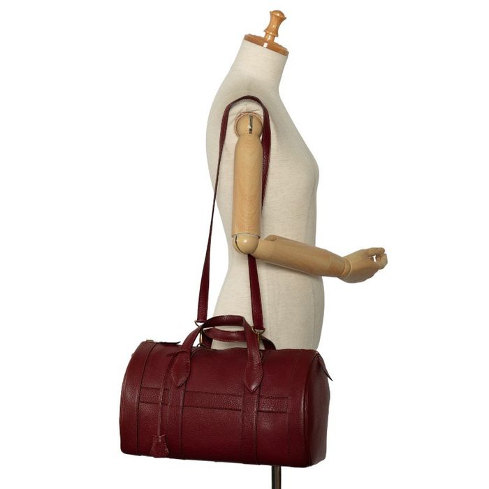 Hermes Hermes Leather Boston Bag | Grailed