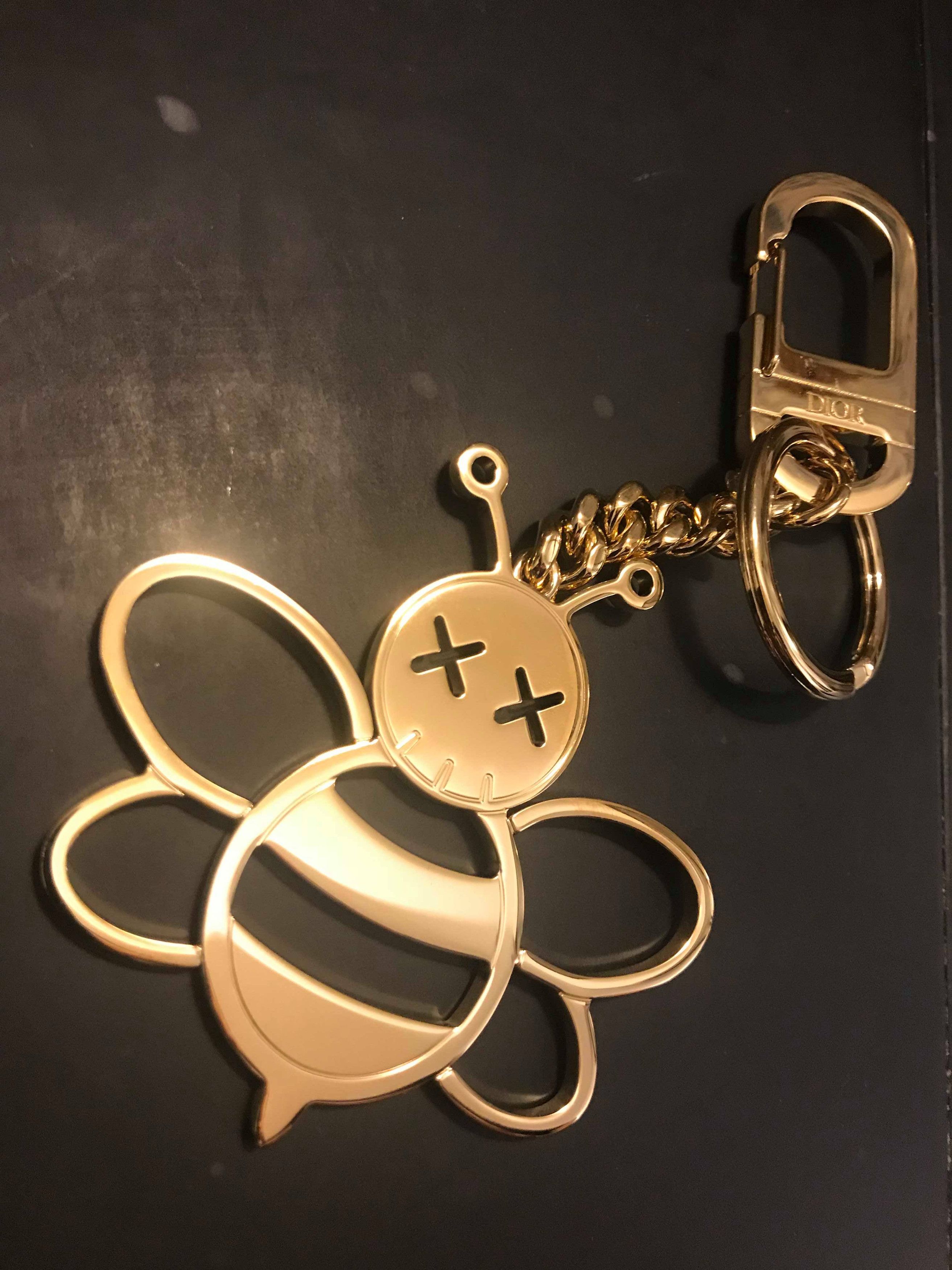 Dior Dior x Kaws Gold Keyrings | Grailed