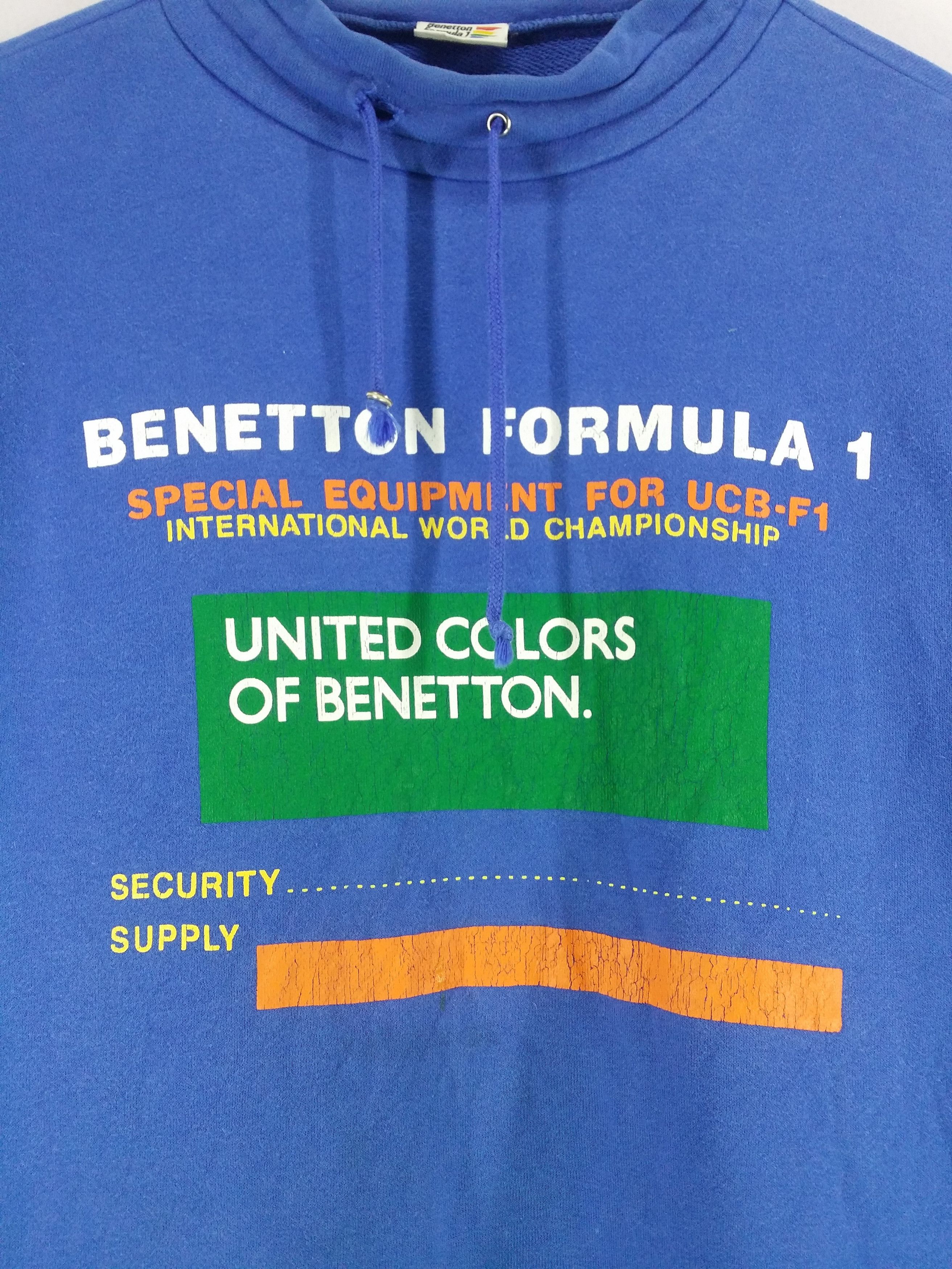 United Colors Of Benetton Vintage Benetton Formula 1 United Colos of ...