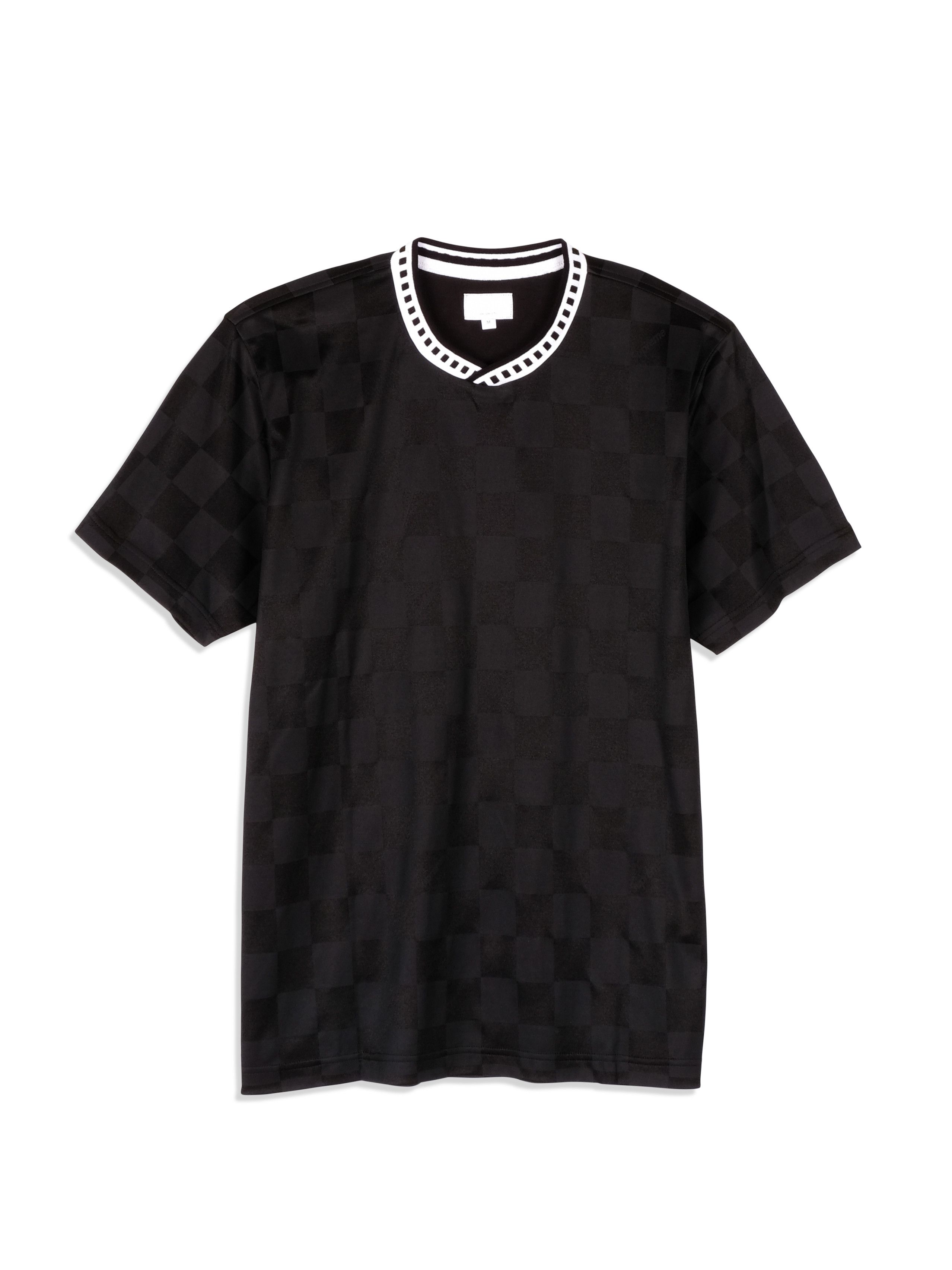 Supreme Black Checkered Soccer Jersey | Grailed